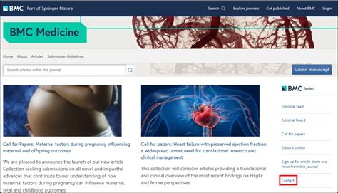 如何查找施普林格自然杂志的出版联系人 springer nature support