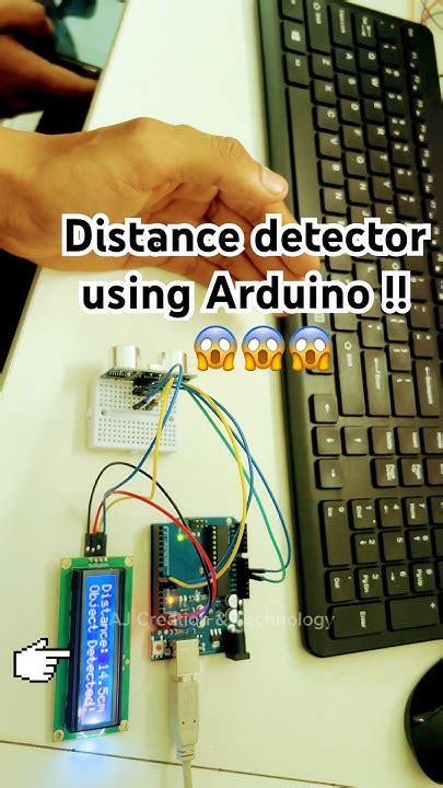Measuring Distance Arduino Ultrasonicsensor Arduinoprojects Techshorts Diy
