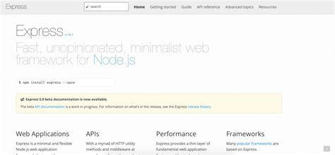 Express Js Adalah Framework Nodejs Ringan Dan Powerful