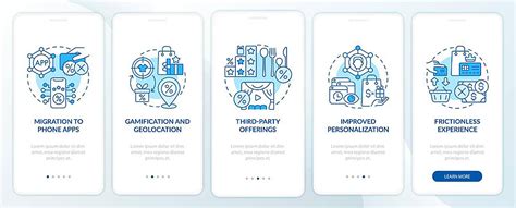 Trends In Loyalty Program Adaptation On Mobile App Onboarding Page Vector Presentation App