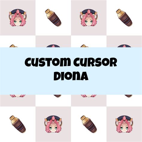 cursor custom cursor diona for chrome cursor space