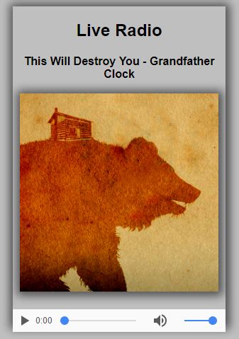 Php AJAX Update Query Every 5 Seconds To Output Album Art For Icecast