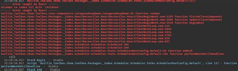 Toolbox Shows React Errors Platform Usage Support Developer Forum Roblox