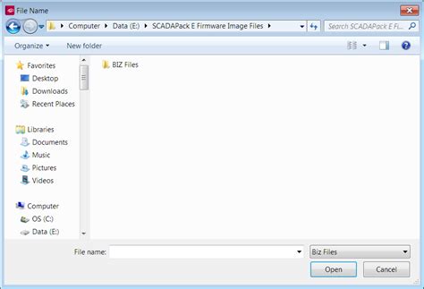 DNP SCADAPack Driver Guide Import Firmware Image DNP SCADAPack Specific Actions And Methods