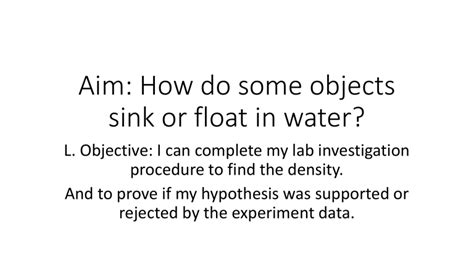 Density Lab Sink Or Float Candy Bars