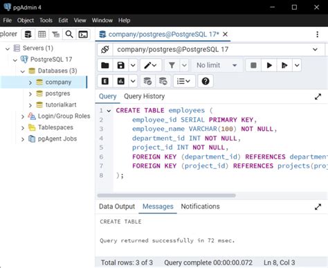 Postgresql Create Table With Multiple Foreign Keys Examples