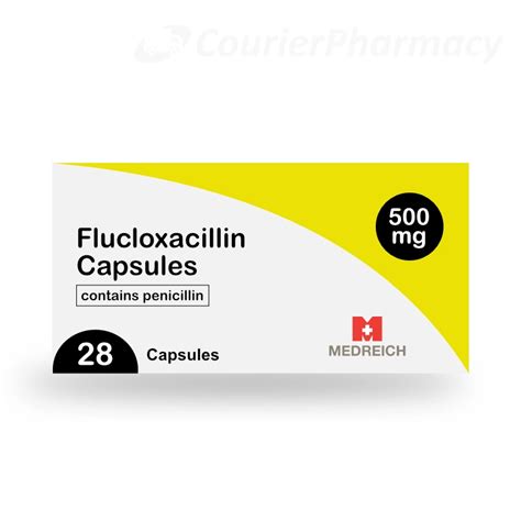 Flucloxacillin 500mg Capsules 28