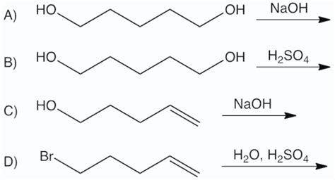 Solved Which One Of The Following Reactions Makes The Cyclic