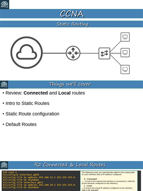 day 11 part 2 slides static routing pdf