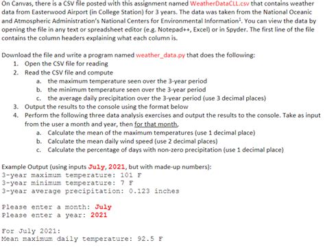 solved on canvas there is a csv file posted with this