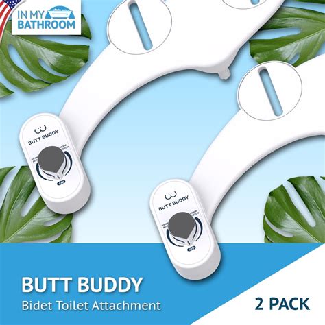 In My Bathroom Butt Buddy X 2 Fresh Water Bidet Toilet Attachment