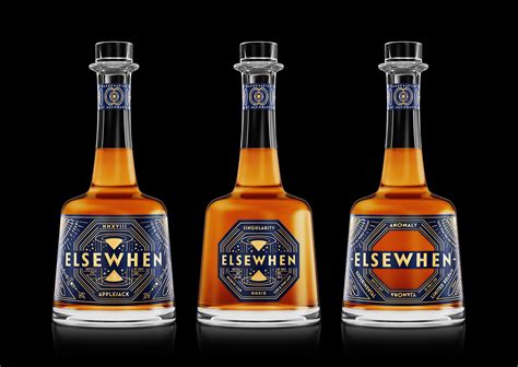Singledouble Creates Label Design For Elsewhen Brandy World Brand Design Society
