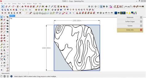 How To Make A Topographic Map Using Sketchup