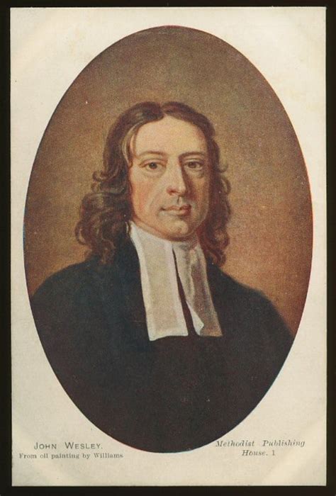 Rev John Wesley Methodist Publishing House Postcard Number 1 Circa