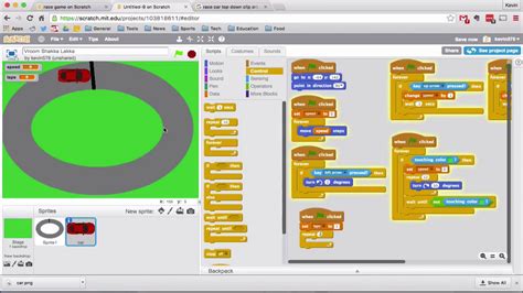 scratch tutorial 4 racing game youtube youtube