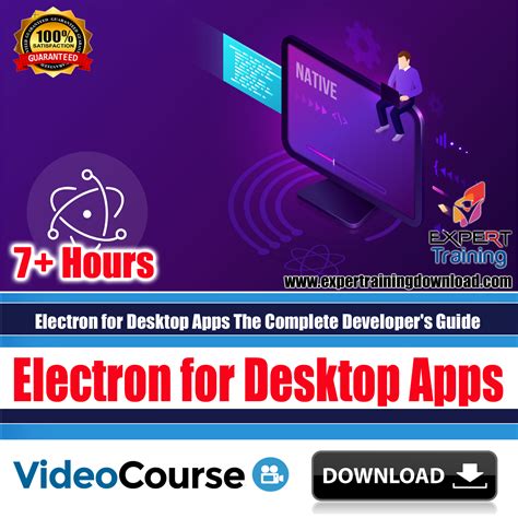 electron for desktop apps the complete developer s guide expert training