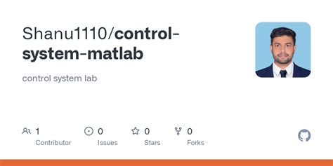 GitHub Shanu Control System Matlab Control System Lab