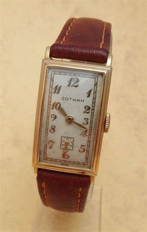 American Market Rectangular Wristwatches Circa 30s 40s Watchuseek