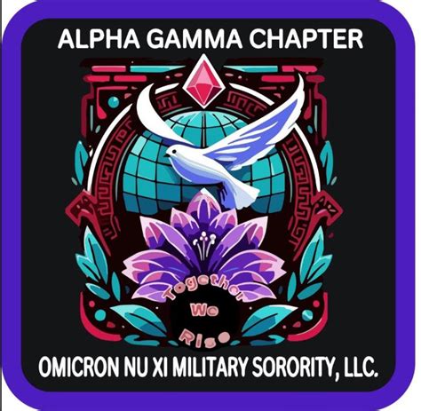 Alpha Gamma Chapter Omicron Nu Xi Military Sorority Llc Facebook