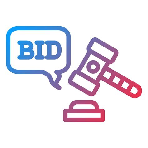 Premium Vector Vector Design Bid Icon Style
