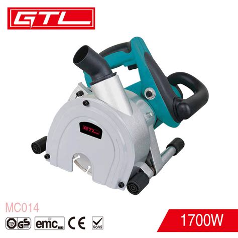 Power Tool 1700w Concrete Wall Cutting Machine Wall Chaser Mc014 Wall Chaser Machine And