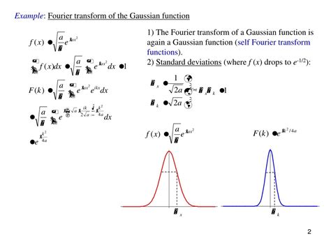 Ppt 112 Fourier Transforms 1121 One Dimensional Transforms