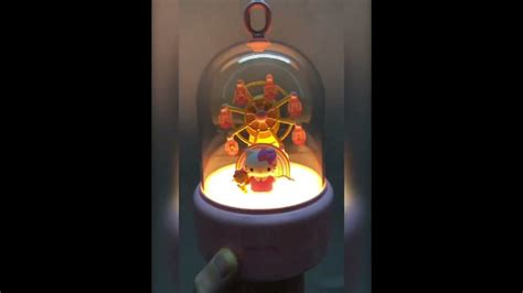 산리오 시나모롤 쿠로미 오르골 무드등 대관람차 기념일 생일 크리스마스 어린이날 이벤트 선물 인테리어 Youtube