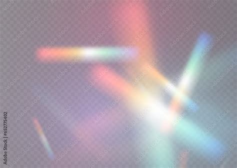 Crystal Light Glasses Effect Sparkle Prism Glare Reflection Effect Optical Rainbow Lights