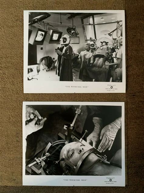 1974 The Terminal Man Movie Press Kit Stills And Slide George Segal