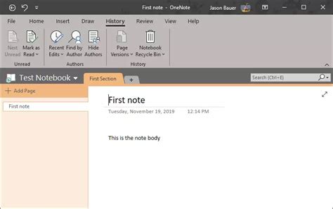 how to use the onenote command line interface