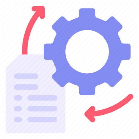 Process Document File Implement Gear Icon Download On Iconfinder