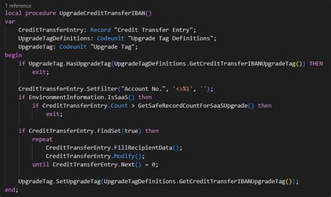 A Business Central “upgrade Code” Saga…