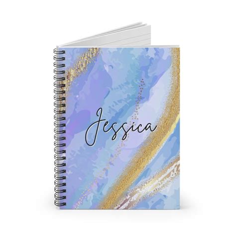 Personalized Notebook Custom Name Notebook Back To Babe Etsy