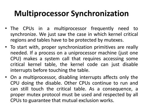 Multiple Processor Systems Ppt Download