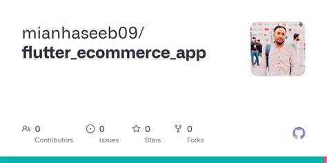 Github Mianhaseeb09flutterecommerceapp