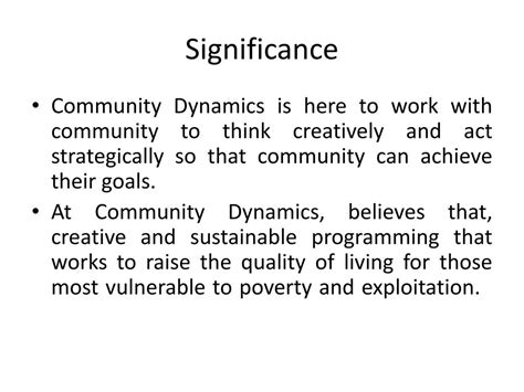 Ppt Community Dynamics Powerpoint Presentation Free Download Id
