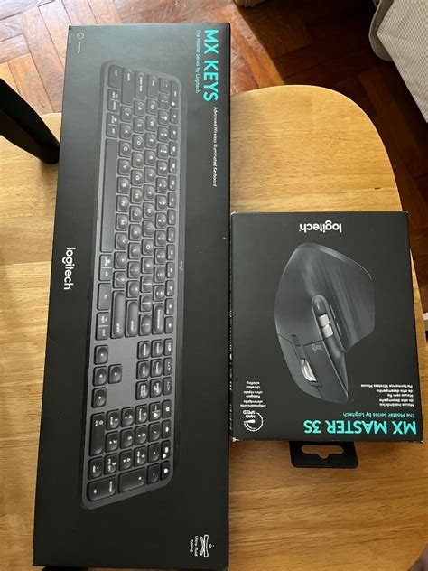 Logitech MX Keys And Master 3S Computers Tech Parts Accessories Computer Keyboard On