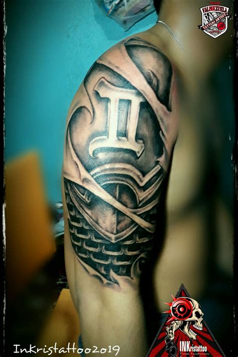 Gemini Tattoos For Men Arm Symbolism Designs And Placement