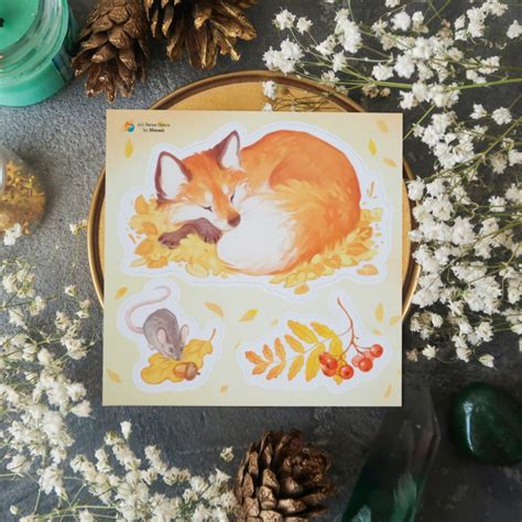 Стикер Foxy Dreams