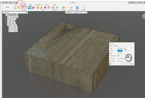 Solved Cutcarve Sketch Along Path Autodesk Community