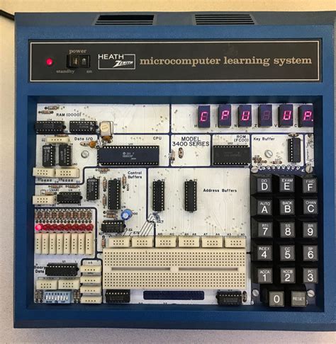 Vintage Heathkit Et 3400 Microcomputer Trainer Motorola Mc6800 6802