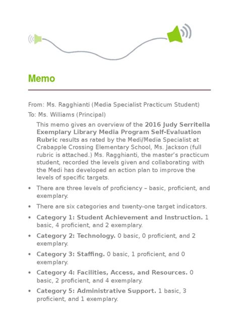 Memo And Action Plan Pdf Learning Schools