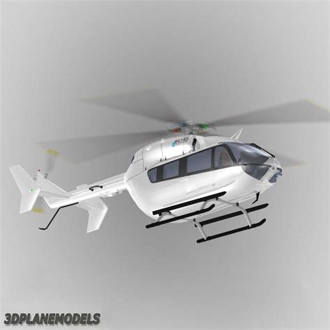 3d Eurocopter Ec 145 Ec 145 Model