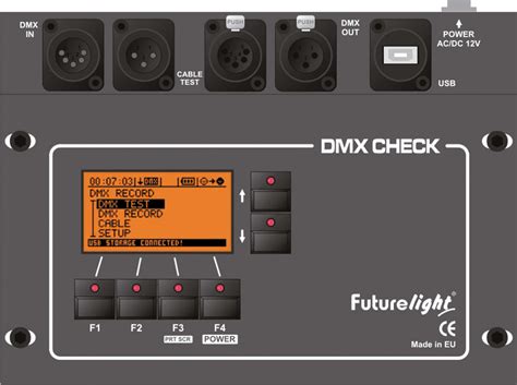 DMX Check Tester In Case Futurelight