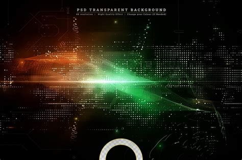 Premium Psd Connecting Dots And Lines And Circuit Board Texture On