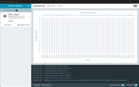 Nrf Connect Direct Test Mode Can Not Open Usb Serial On Apple Devices