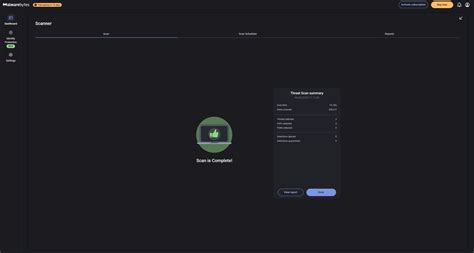 Malwarebytes System Scan