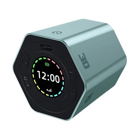 Flameer Pomodoro Timer Hexagon Timer For Meetings Office Meeting Blue