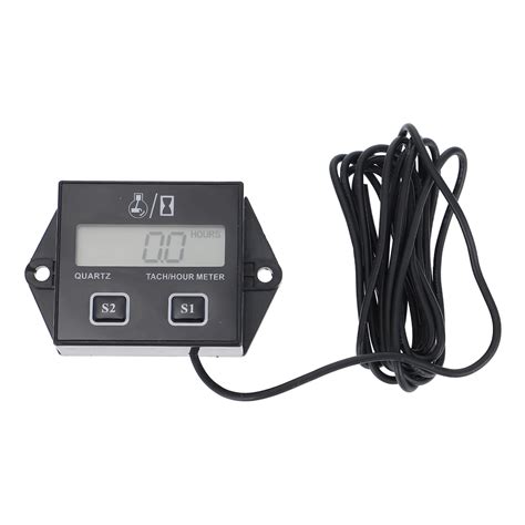 1pc Small Engine Tachometer Meter Inductive Tachometer For Gasoline Engine
