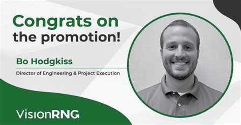 Vision Rng On Linkedin Congrats Bo Hodgkiss 👏
